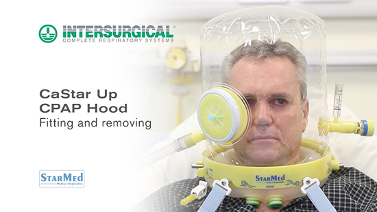 Intersurgical - StarMed CaStar Up openable hood for CPAP therapy